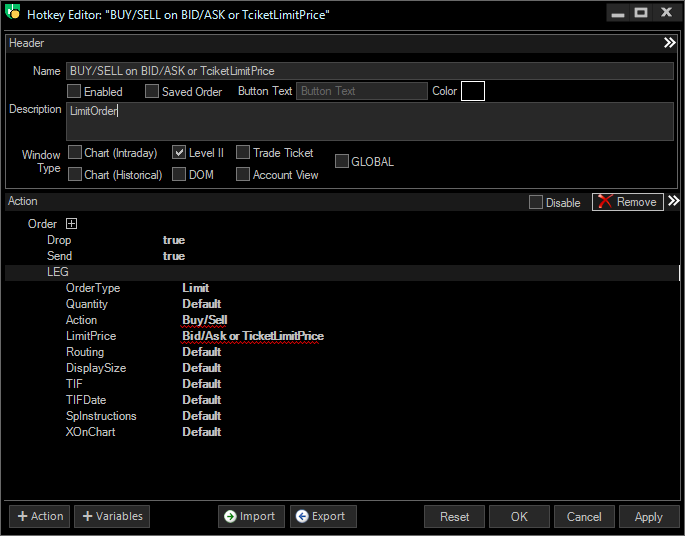 Hotkey examples – Alaric Securities Help Center