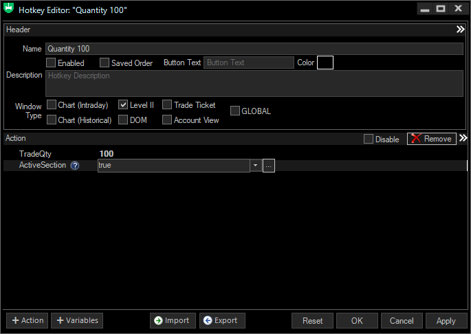 Hotkey examples – Alaric Securities Help Center